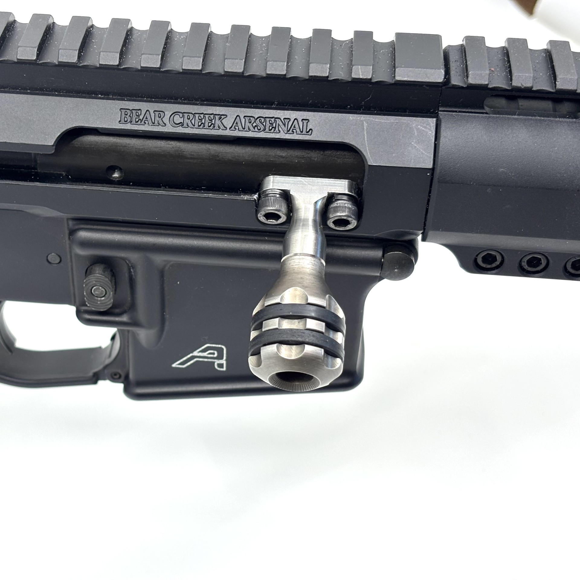 BCA /00 "Stubby" Bolt-Action Handle with Knob (Stainless Steel)